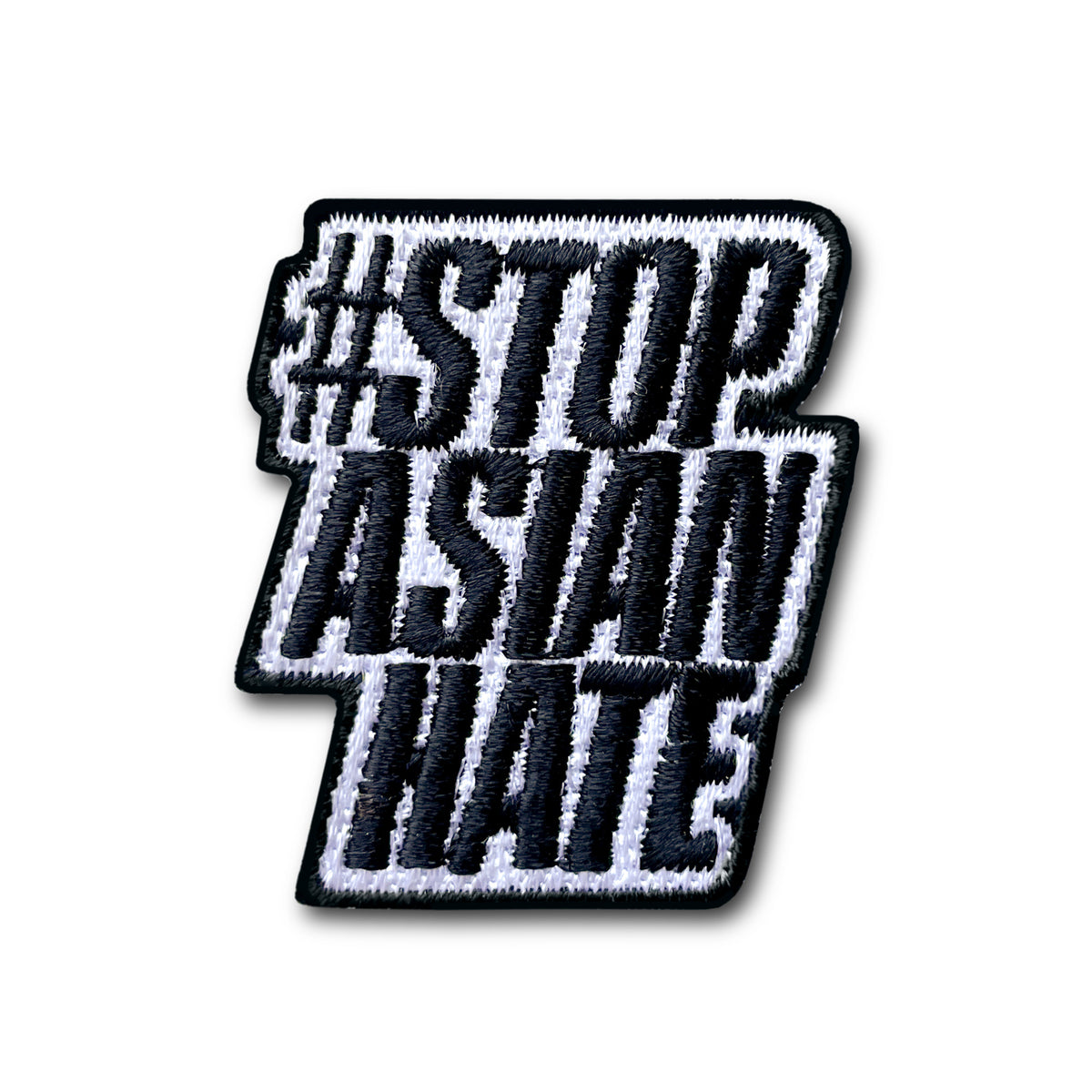 Stop Asian Hate: #StopAsianHate Iron On Patch – On Point Pins