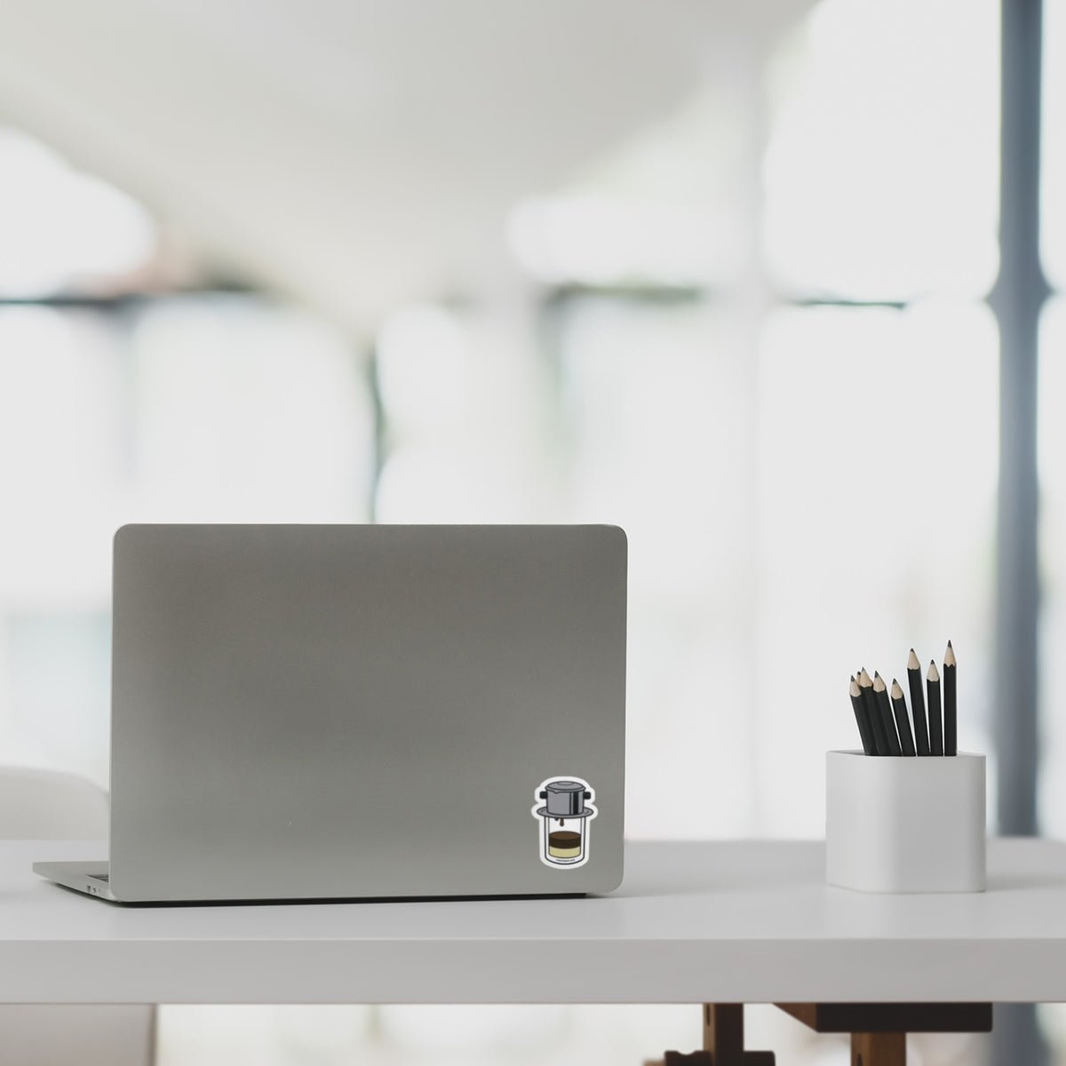 Vietnam: Vietnamese Ice Coffee (Cafe Sua Da) Die Cut Vinyl Sticker – On ...